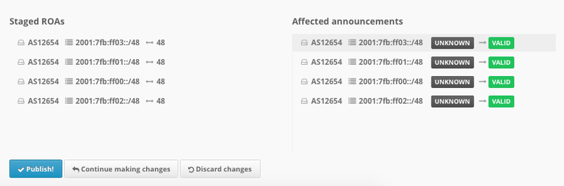Managing ROAs — RIPE Network Coordination Centre